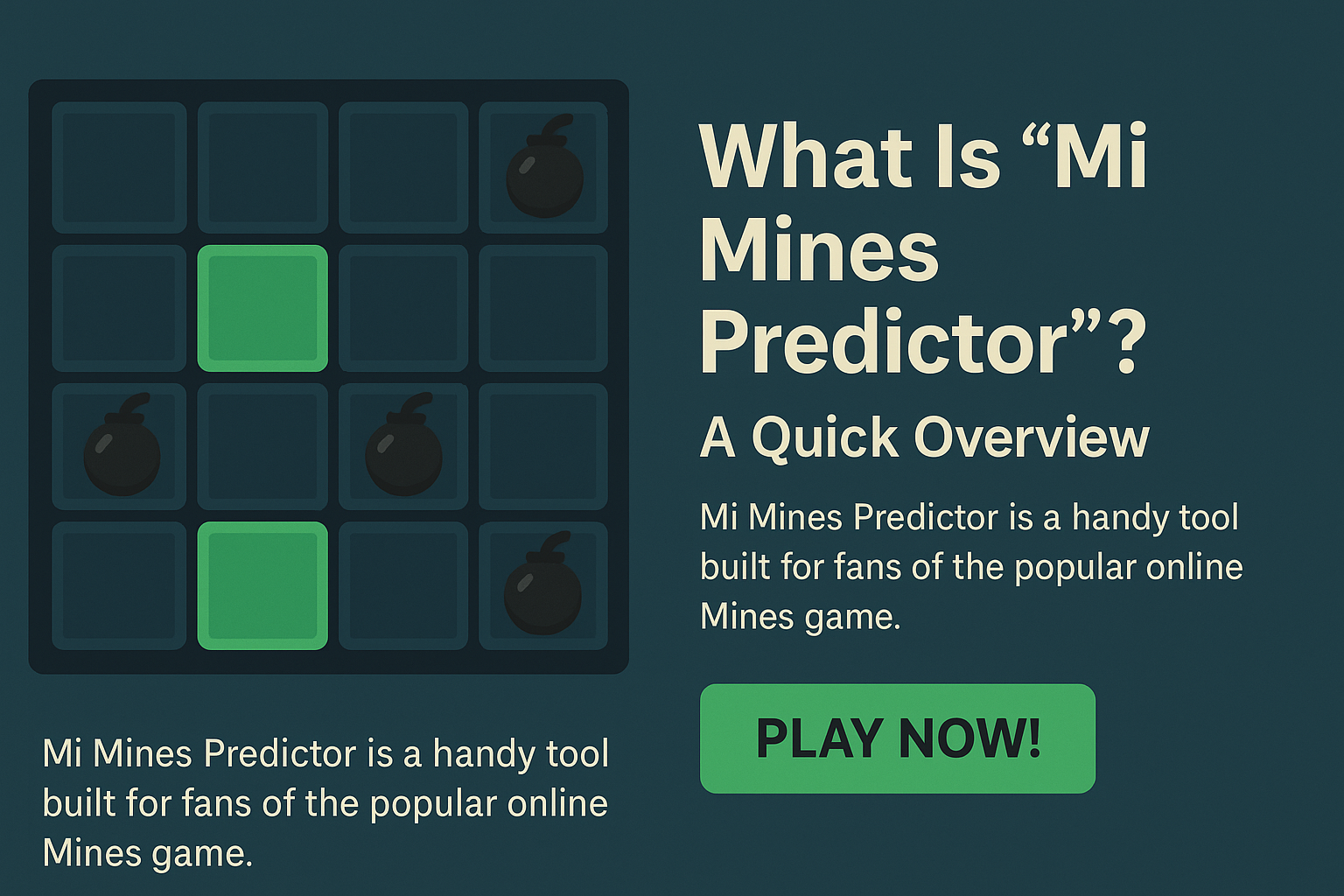 Mi Mines Predictor – Free Mines Game Probability Tool!